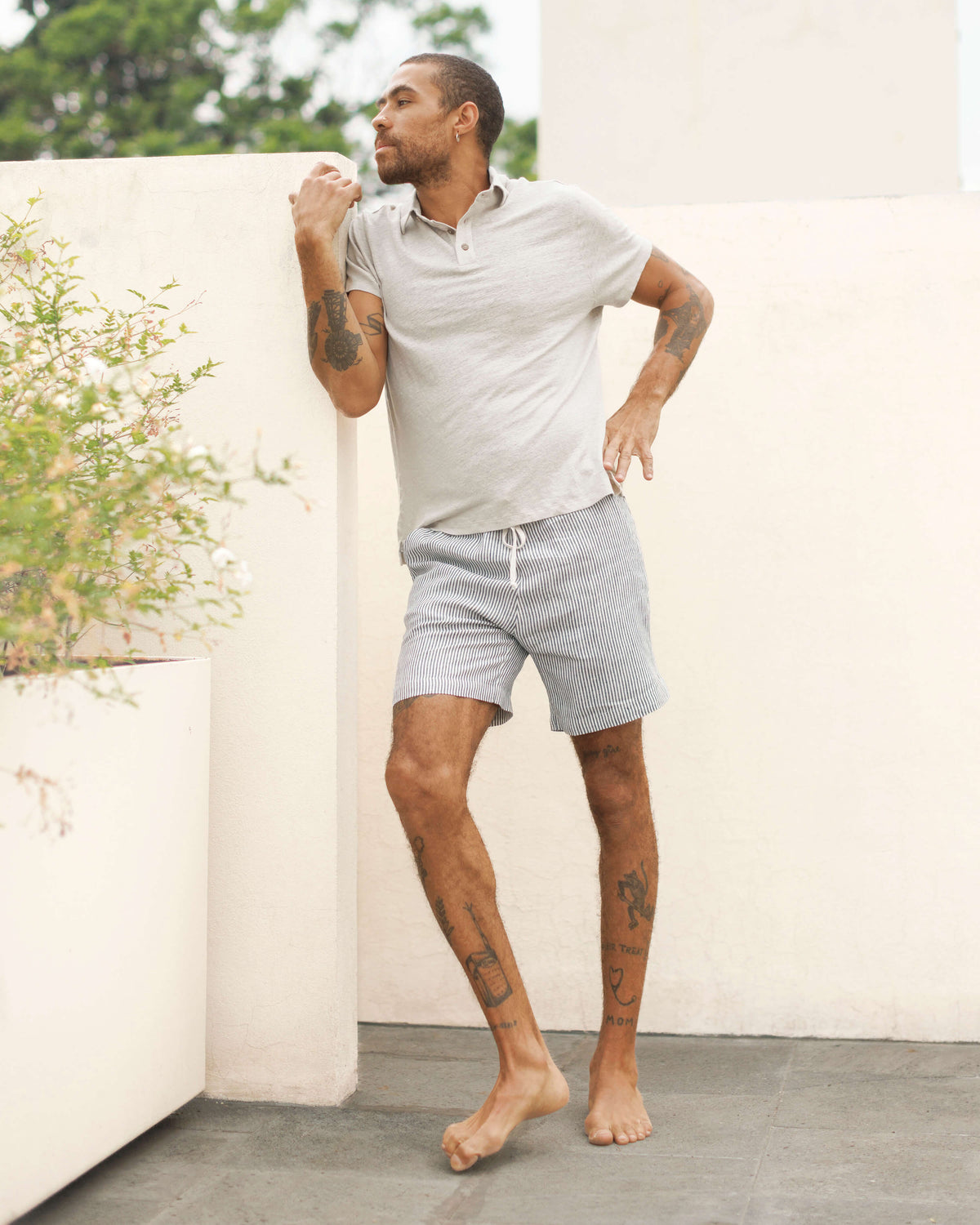 Knit Polo / Bone – Alex Crane